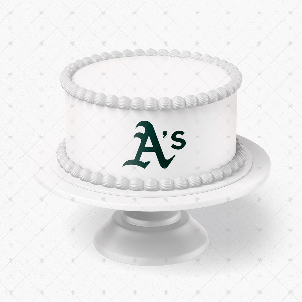 Athletics Logo Edible Cake Toppers Logos – Ediblecaketopper