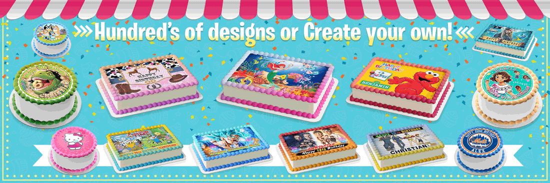 Edible Cake Toppers, Custom Edible Cake Images, Edible Prints Images ...