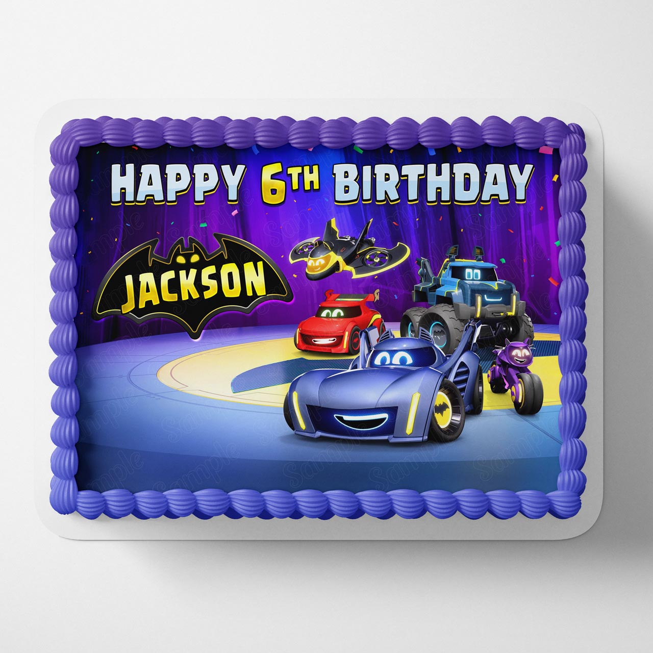 Batwheels Edible Cake Toppers – Ediblecaketopper