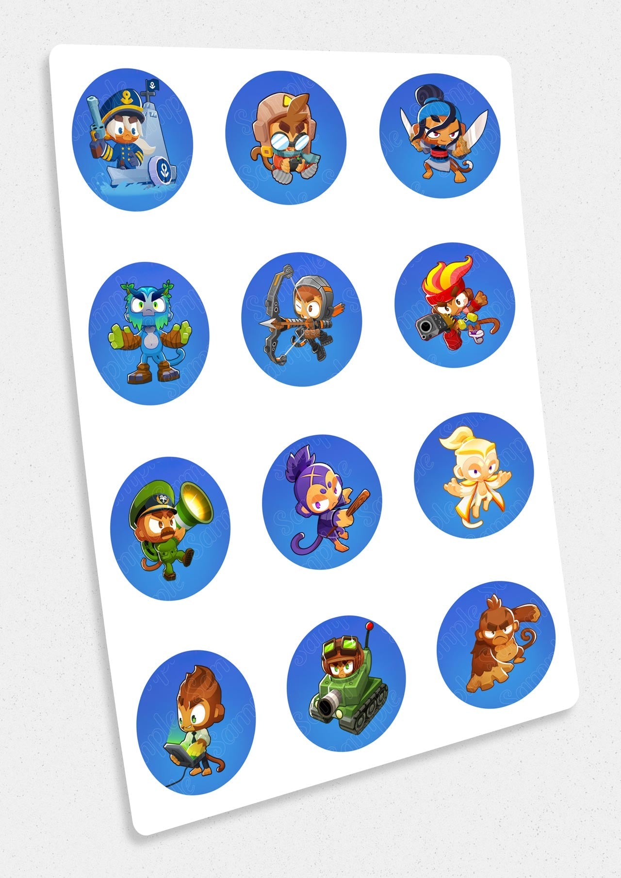 Bloons TD 6 Edible Cupcake Toppers – Ediblecaketopper