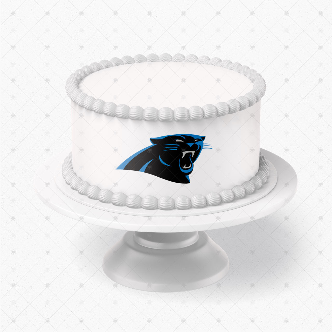 Carolina Panthers Logo Edible Cake Toppers Logos – Ediblecaketopper