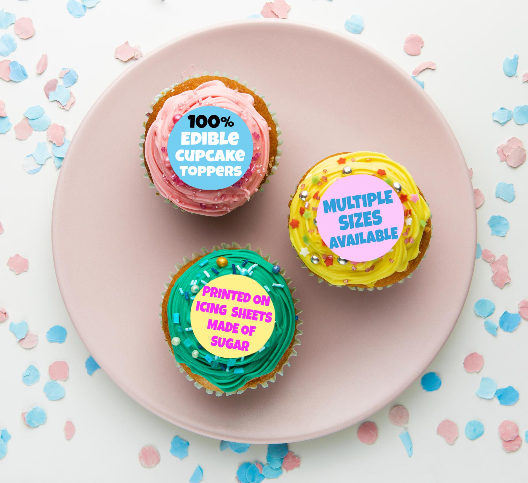 Gabbys Dollhouse CC Edible Cupcake Toppers – Ediblecaketopper