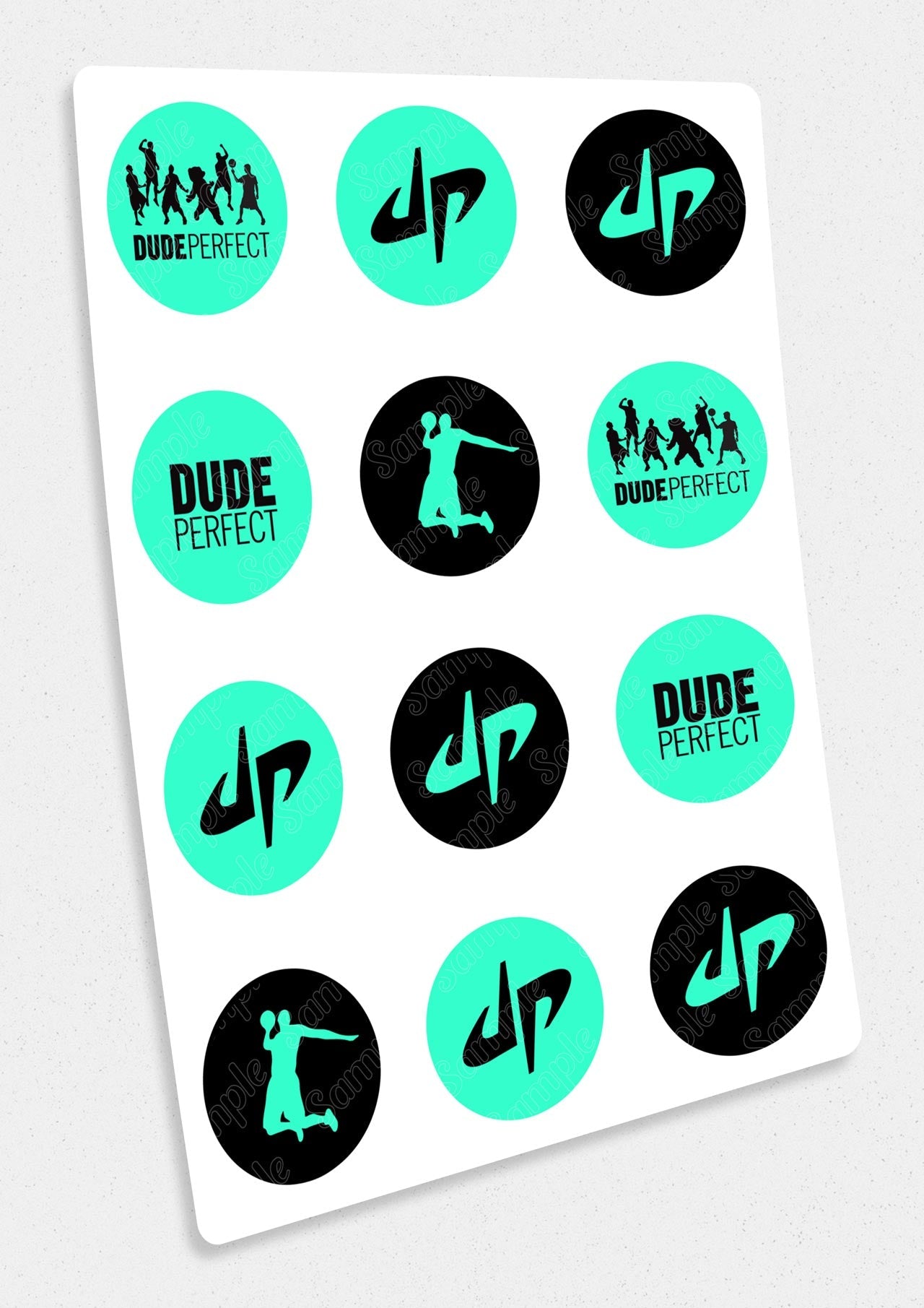 Dude Perfect Edible Cupcake Toppers – Ediblecaketopper