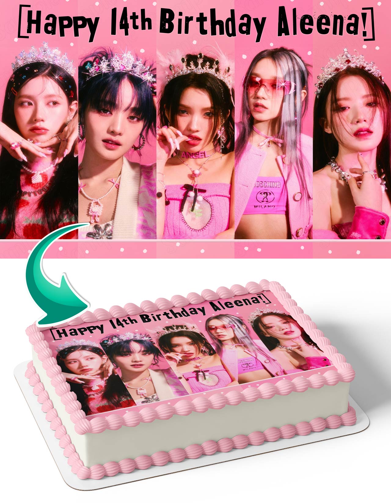 G I DLE K Pop Group Edible Cake Toppers – Ediblecaketopper