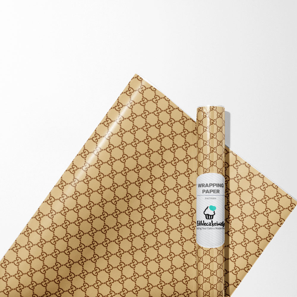 Gucci Gift Wrapping Paper – Ediblecaketopper