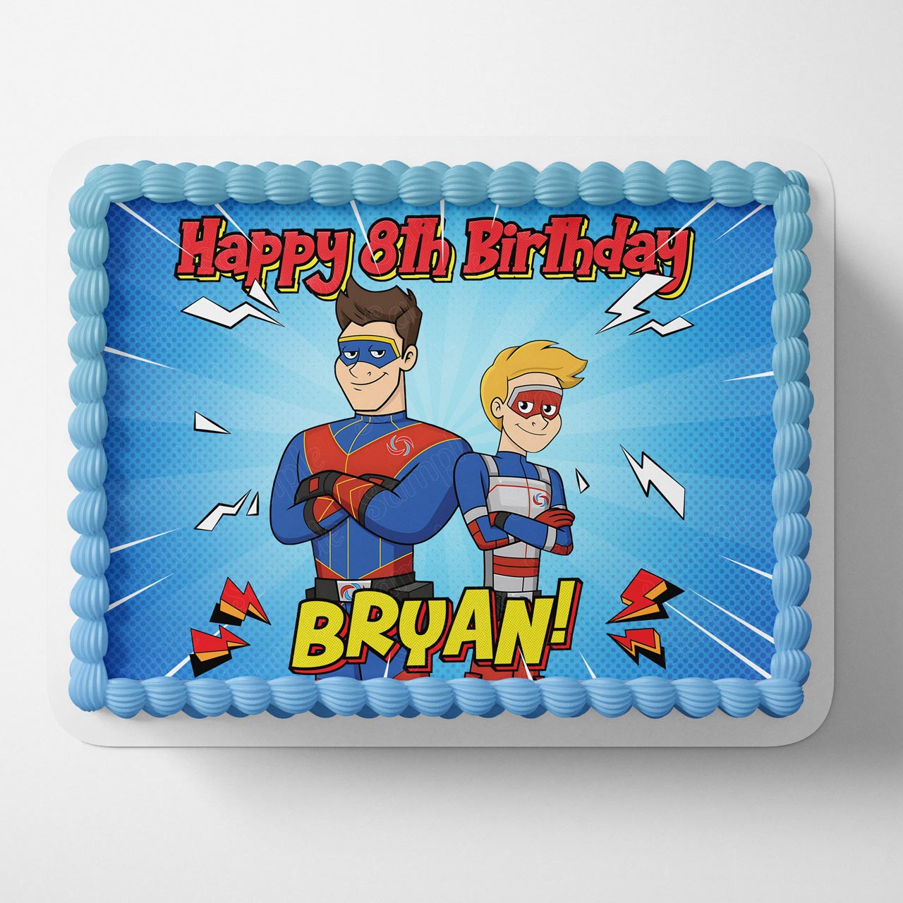 Henry Danger Kid Danger Super Hero Edible Cake Toppers – Ediblecaketopper