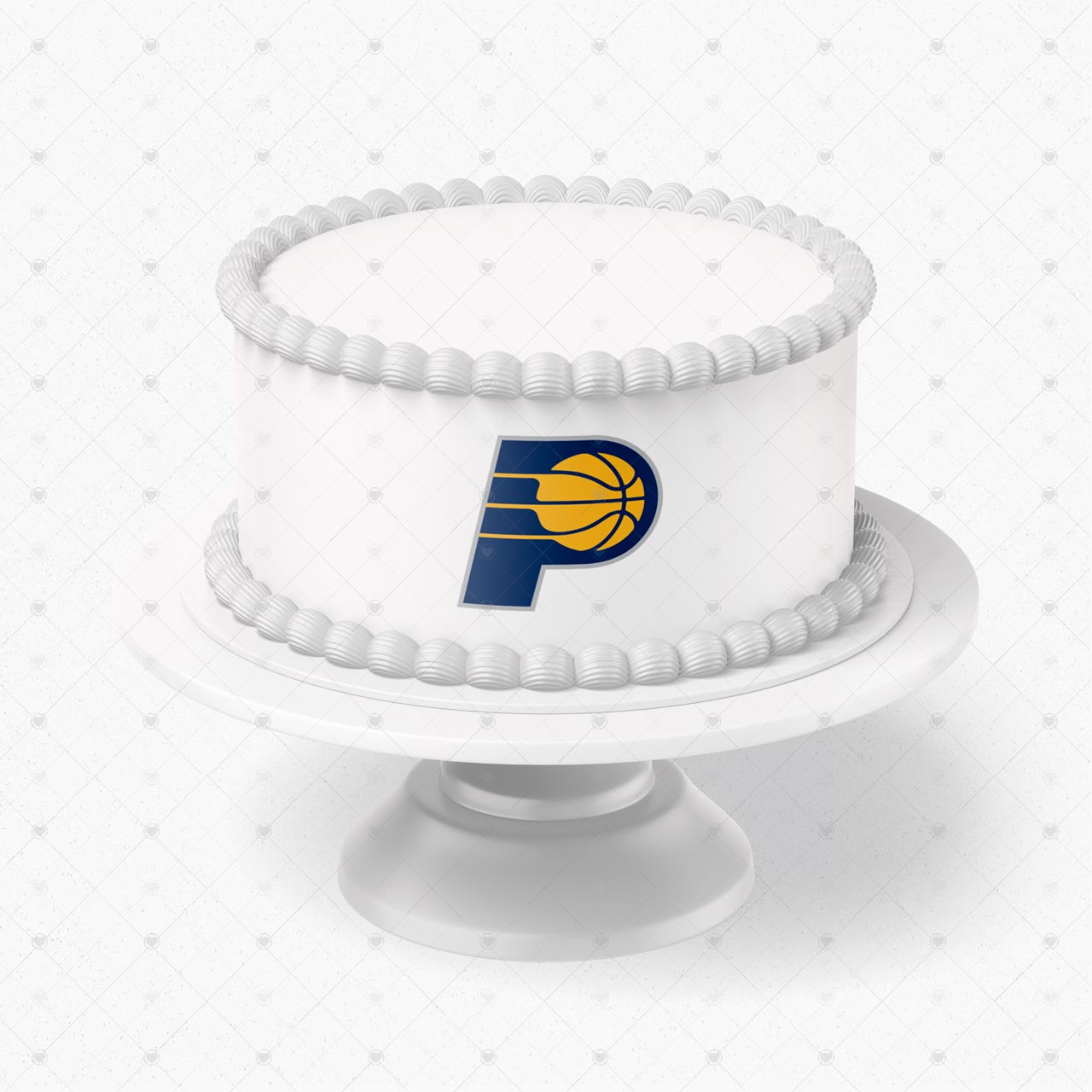 Indiana Pacers Logo Edible Cake Toppers Logos – Ediblecaketopper