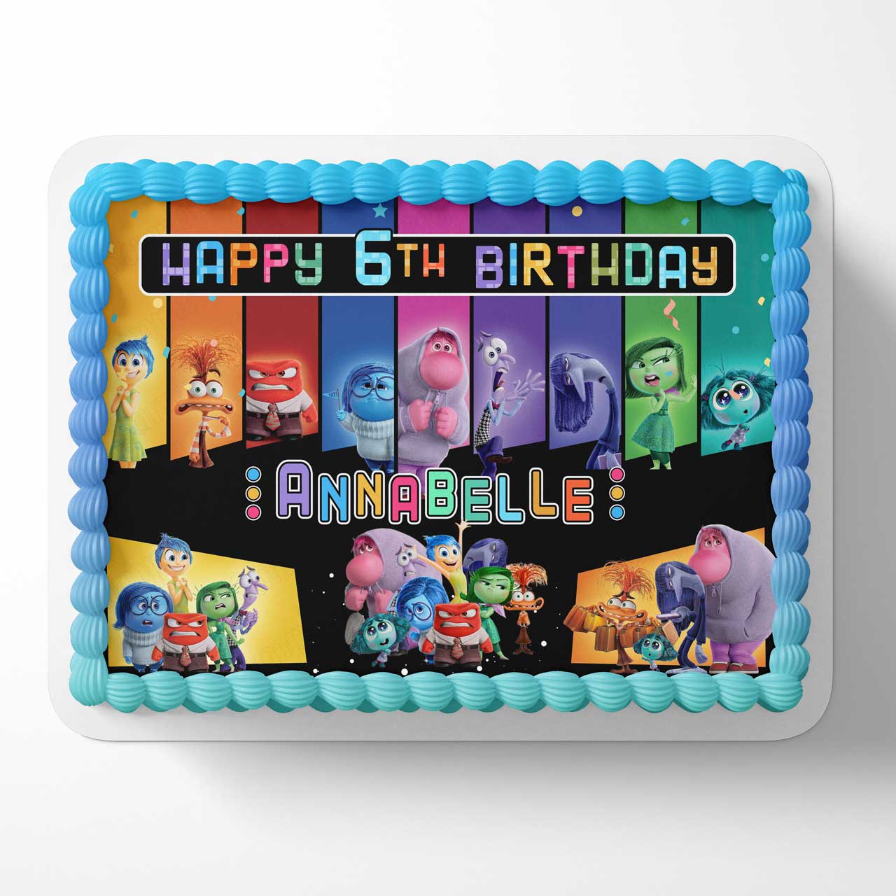 Inside Out 2 Edible Cake Topper – Ediblecaketopper