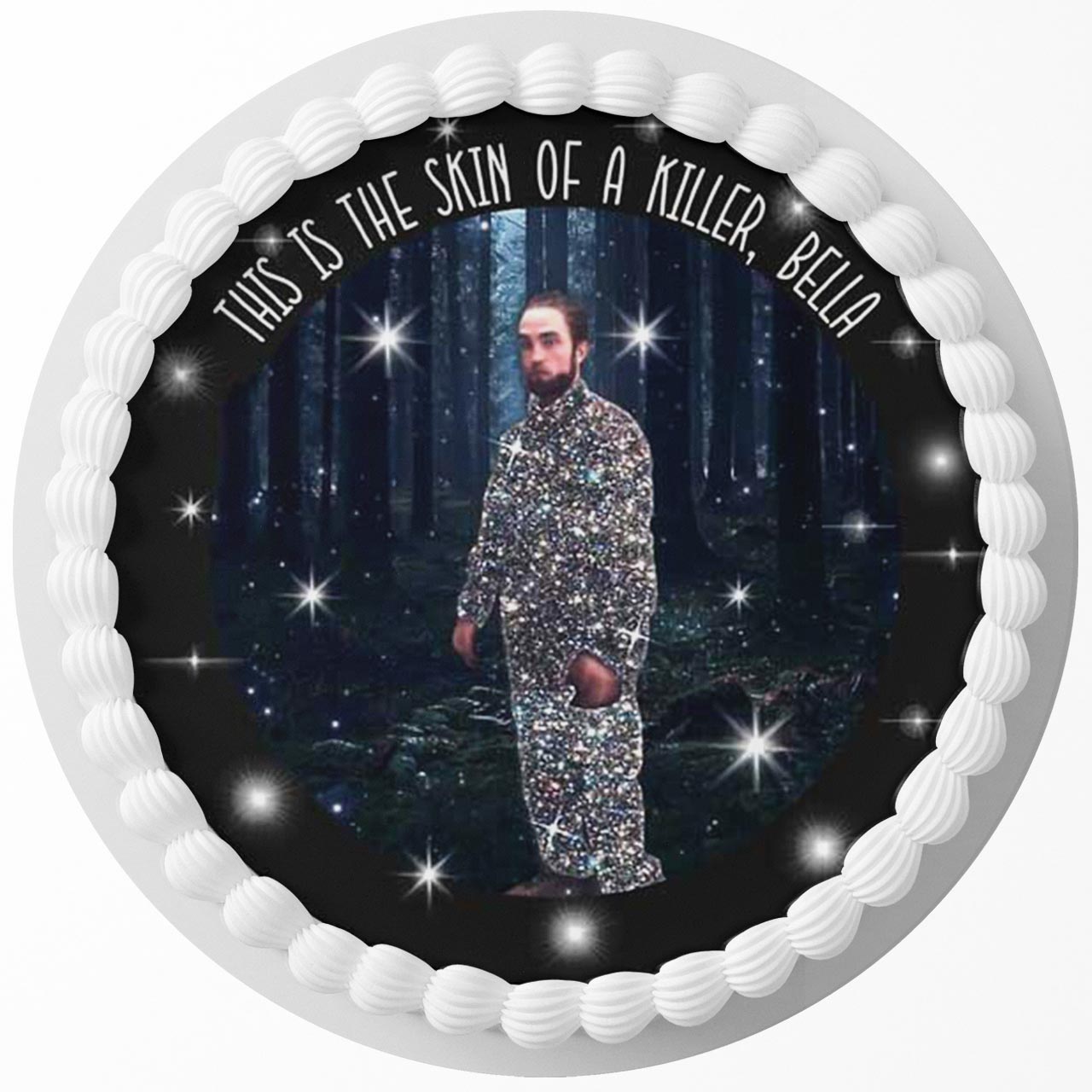 Killer Bellla Twilight TY Edible Cake Toppers Round – Ediblecaketopper