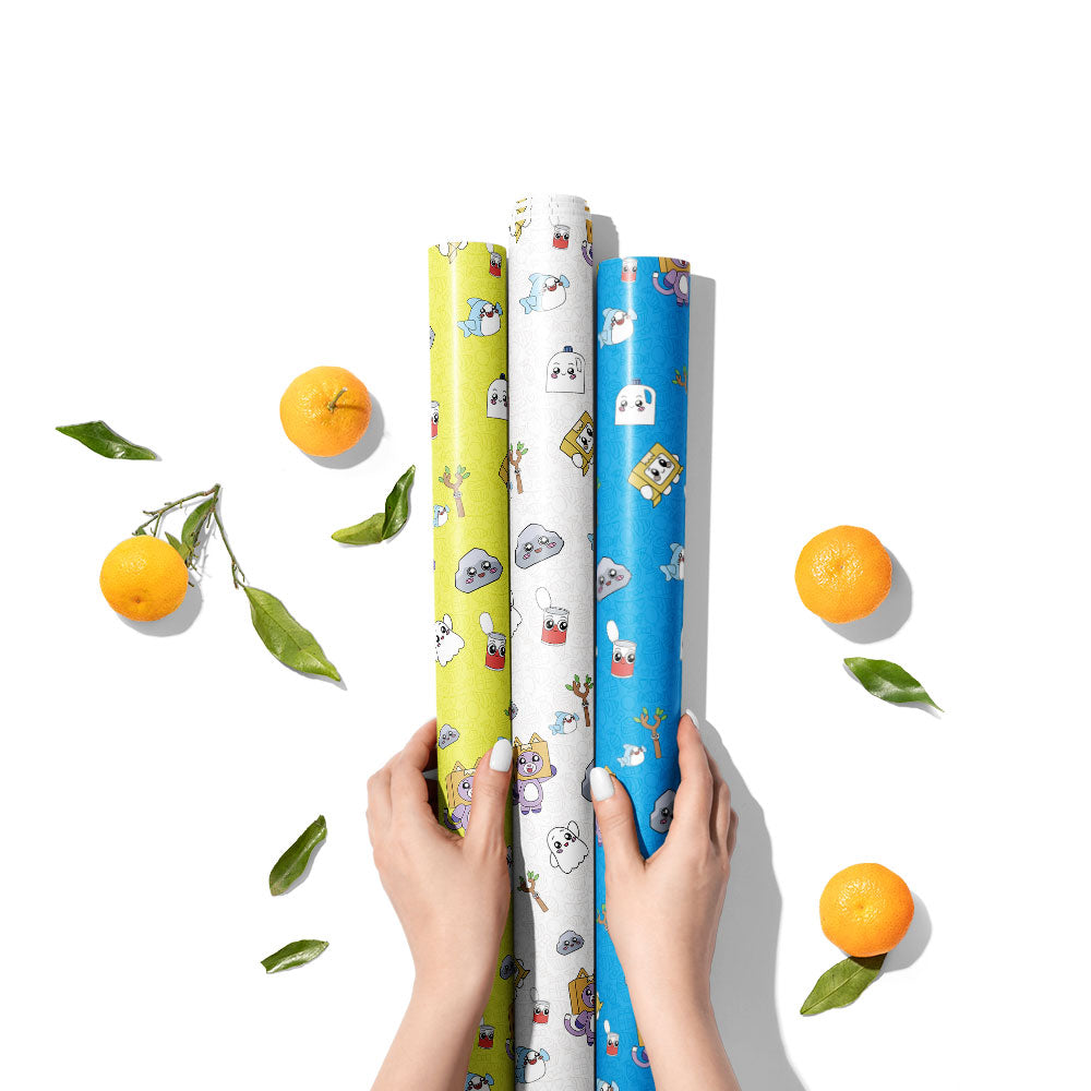 LankyBox Gift Wrapping Paper – Ediblecaketopper