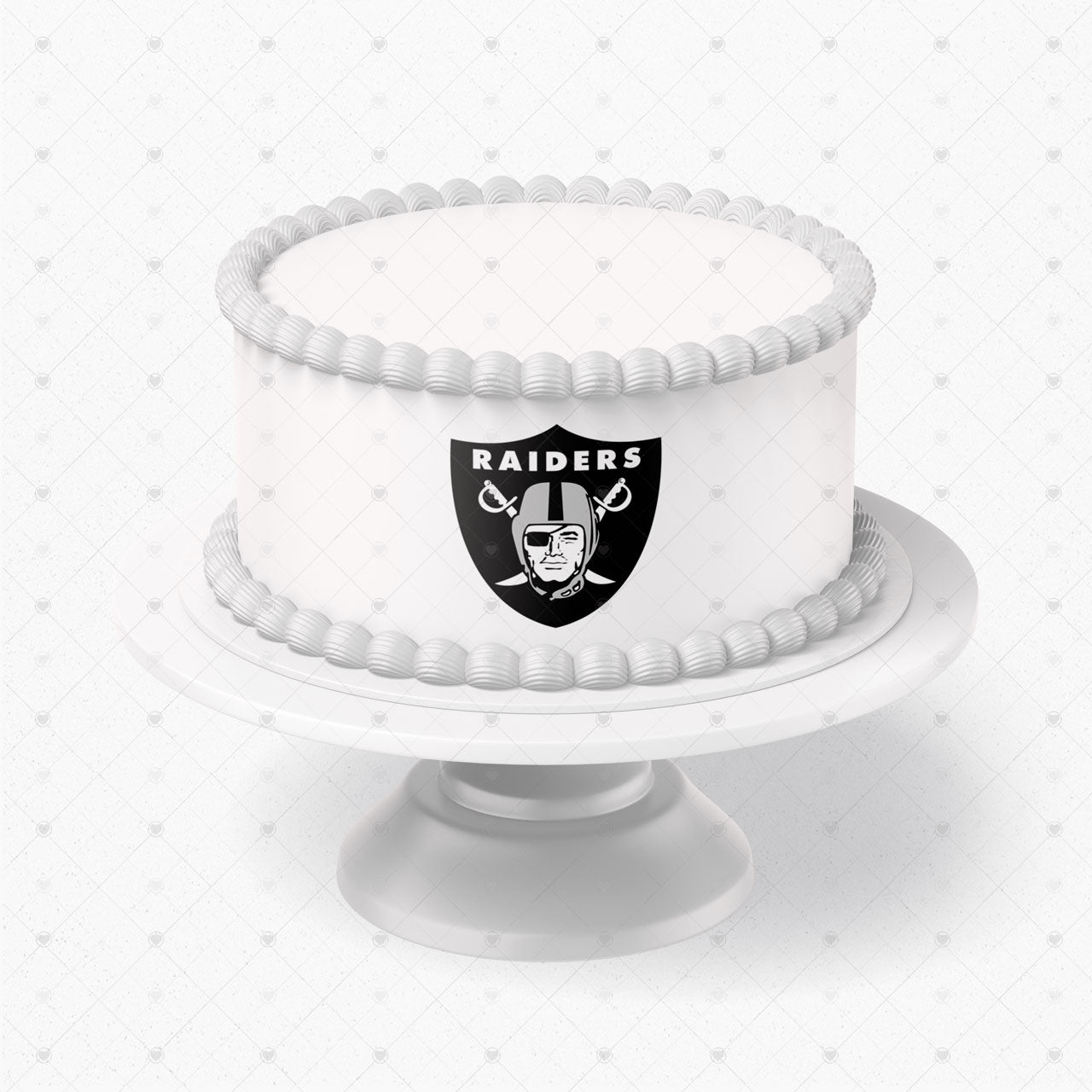 Las Vegas Raiders Logo Edible Cake Toppers Logos – Ediblecaketopper