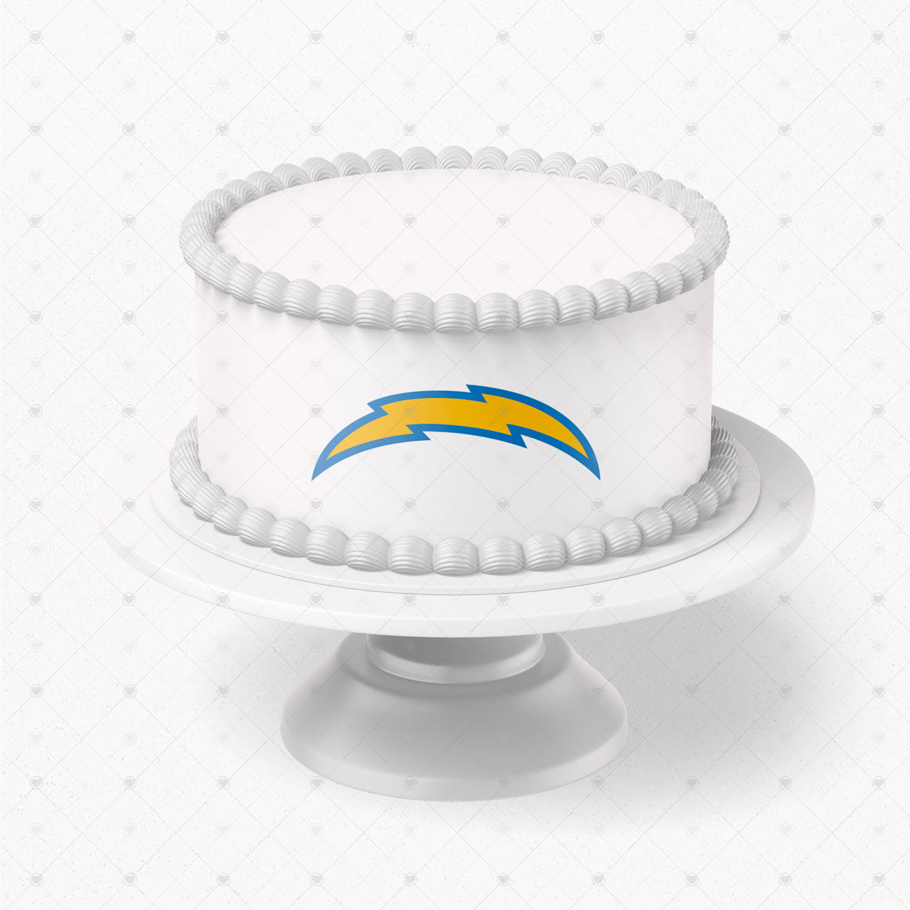 Los Angeles Chargers Logo Edible Cake Toppers Logos – Ediblecaketopper