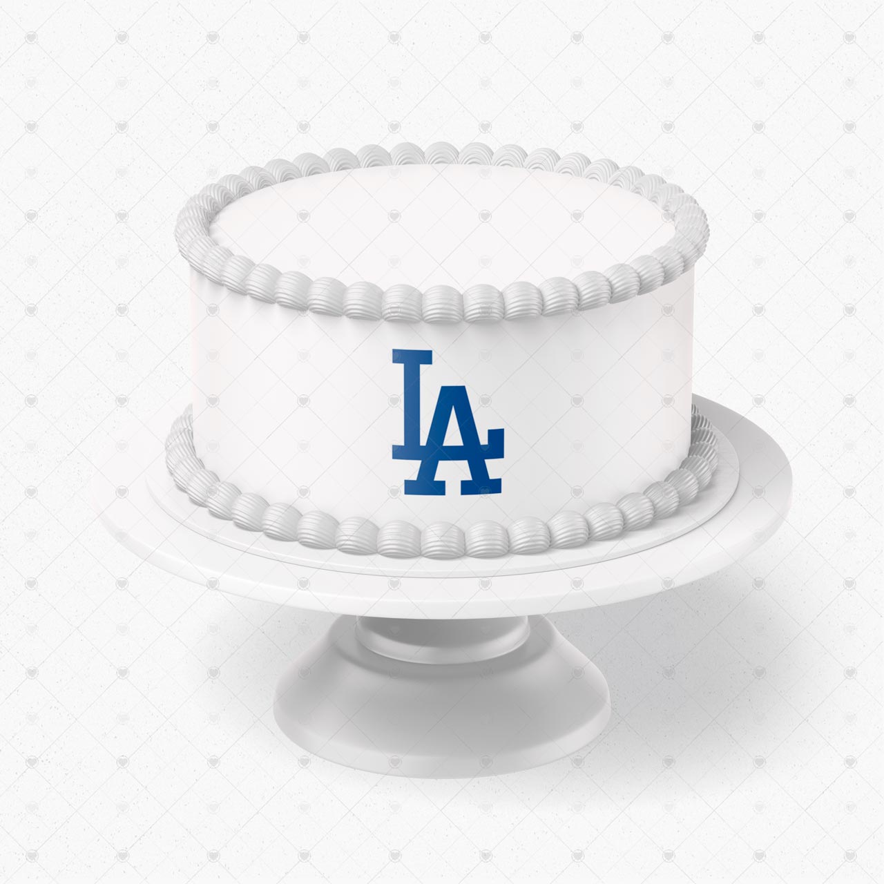 Los Angeles Dodgers Logo Edible Cake Toppers Logos – Ediblecaketopper