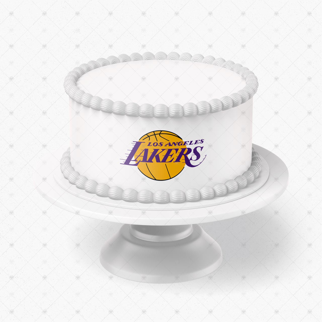 Los Angeles Lakers Logo Edible Cake Toppers Logos – Ediblecaketopper