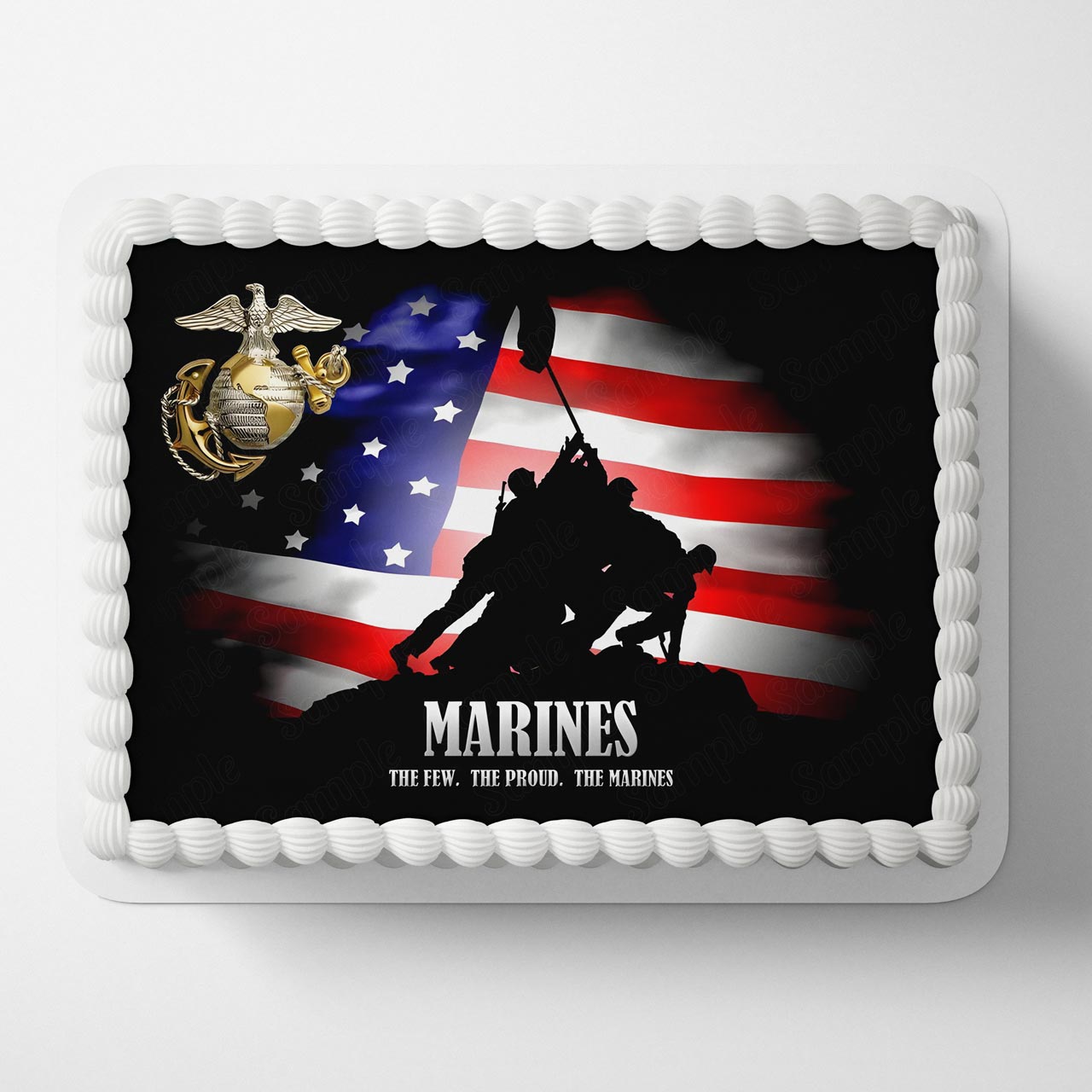 Marines The Few The Proud The Marines Edible Cake Toppers ...