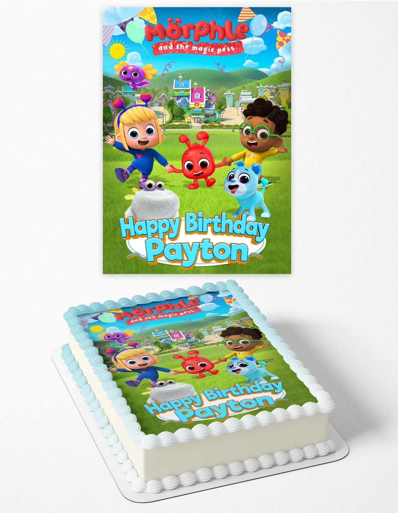 Morphle and the Magic Pets Edible Cake Toppers – Ediblecaketopper