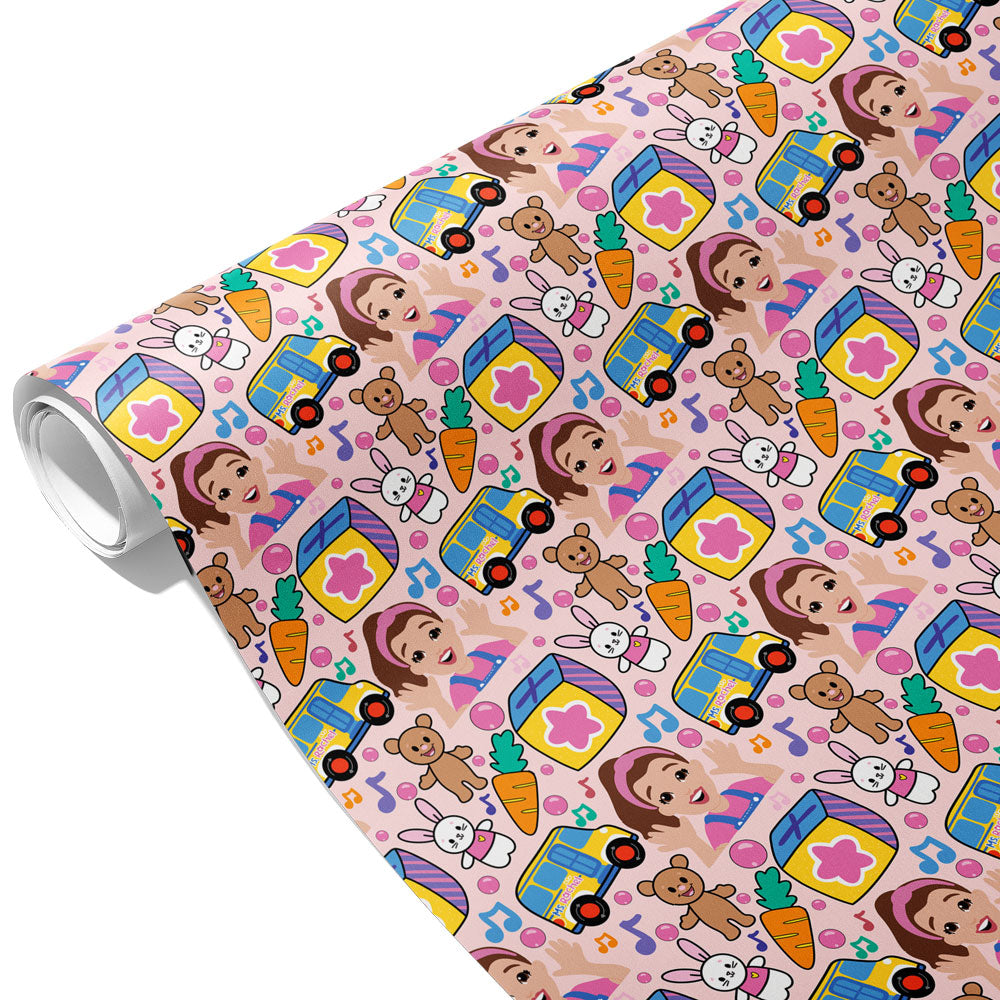 Ms Rachel Gift Wrapping Paper 58x23 Inches Roll – Ediblecaketopper