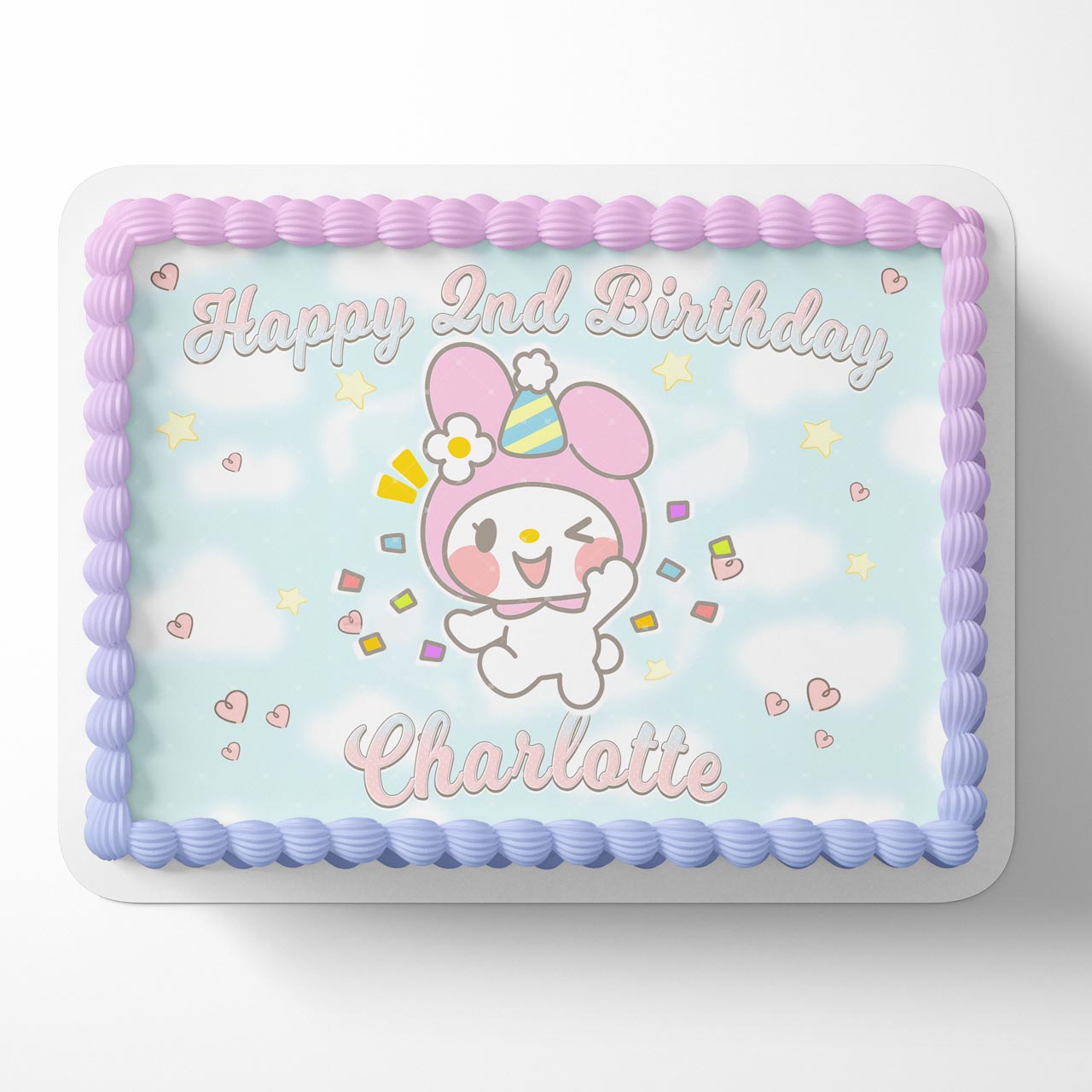 My Melody Hello Kitty Cinnamoroll by Sanrio Edible Cake Toppers ...