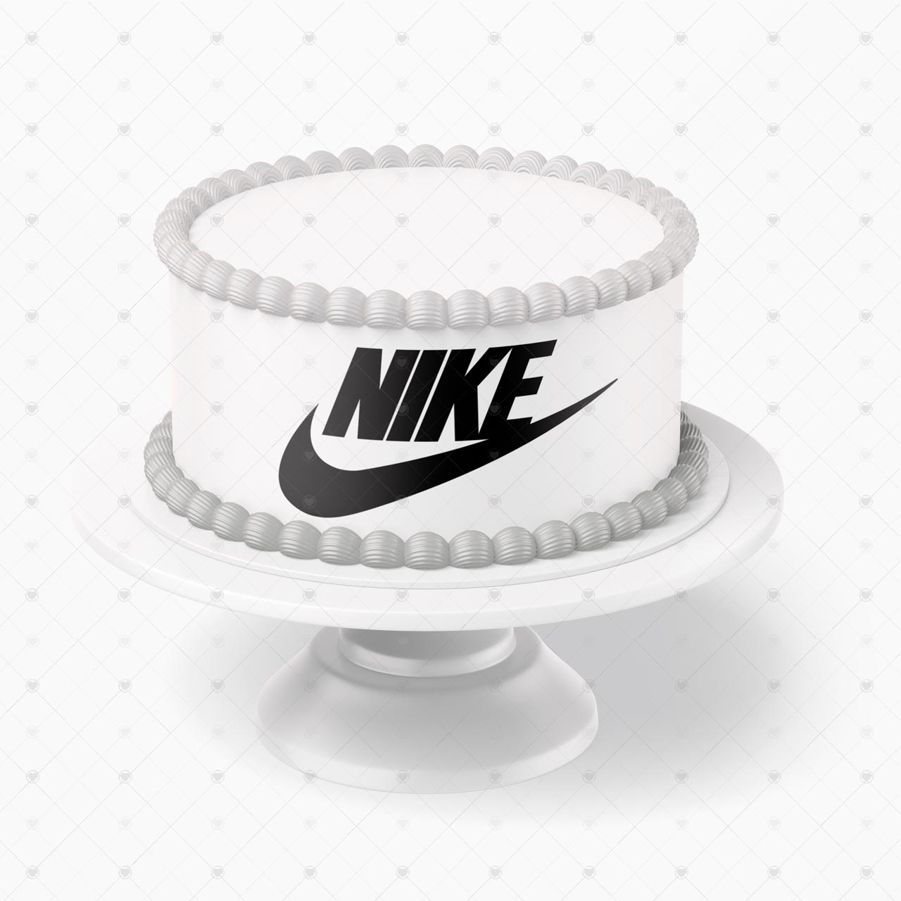 Nike Logo Bk Edible Cake Toppers Logos – Ediblecaketopper