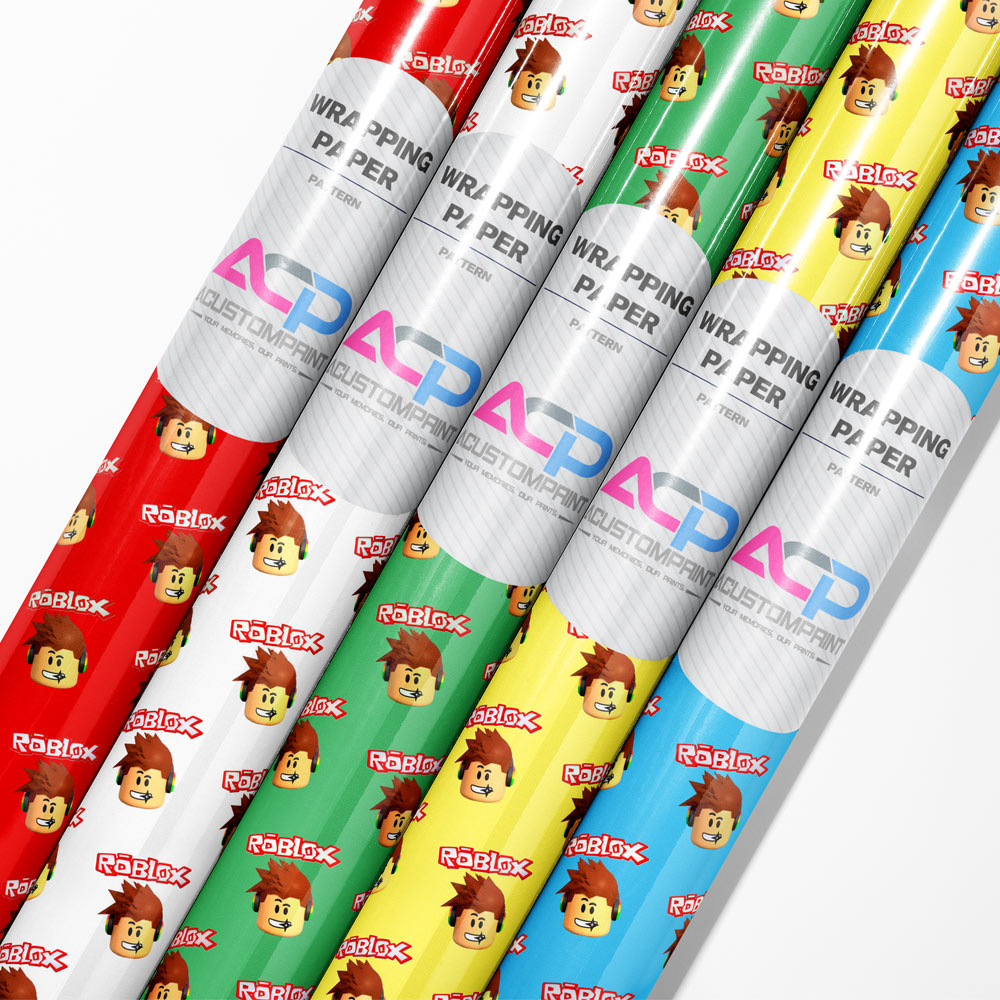 Roblox Wrapping Paper – Ediblecaketopper