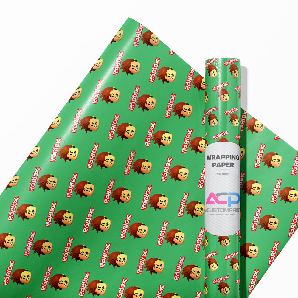 Roblox Wrapping Paper – Ediblecaketopper
