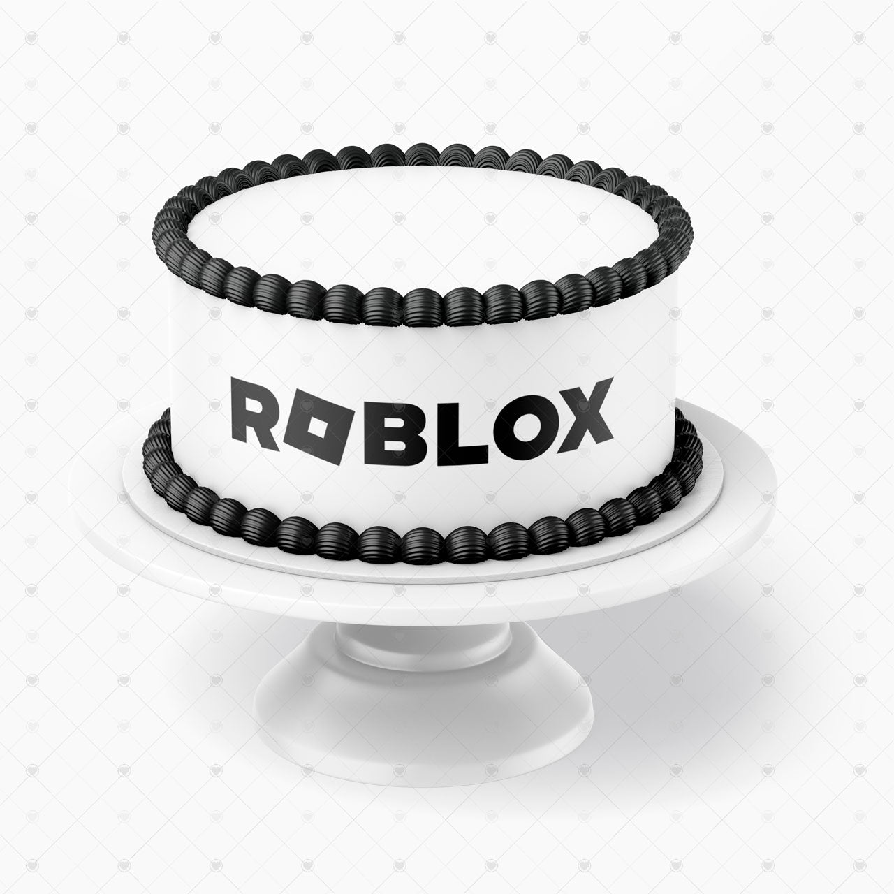Roblox Logo Tier Cake Edible Cake Toppers Round – Ediblecaketopper