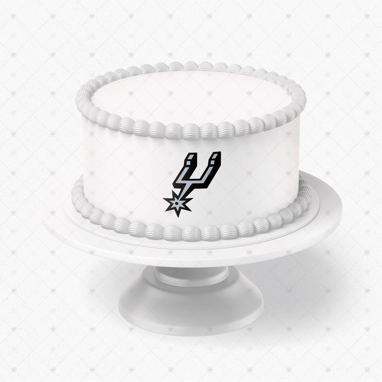 San Antonio Spurs Logo Edible Cake Toppers Logos – Ediblecaketopper