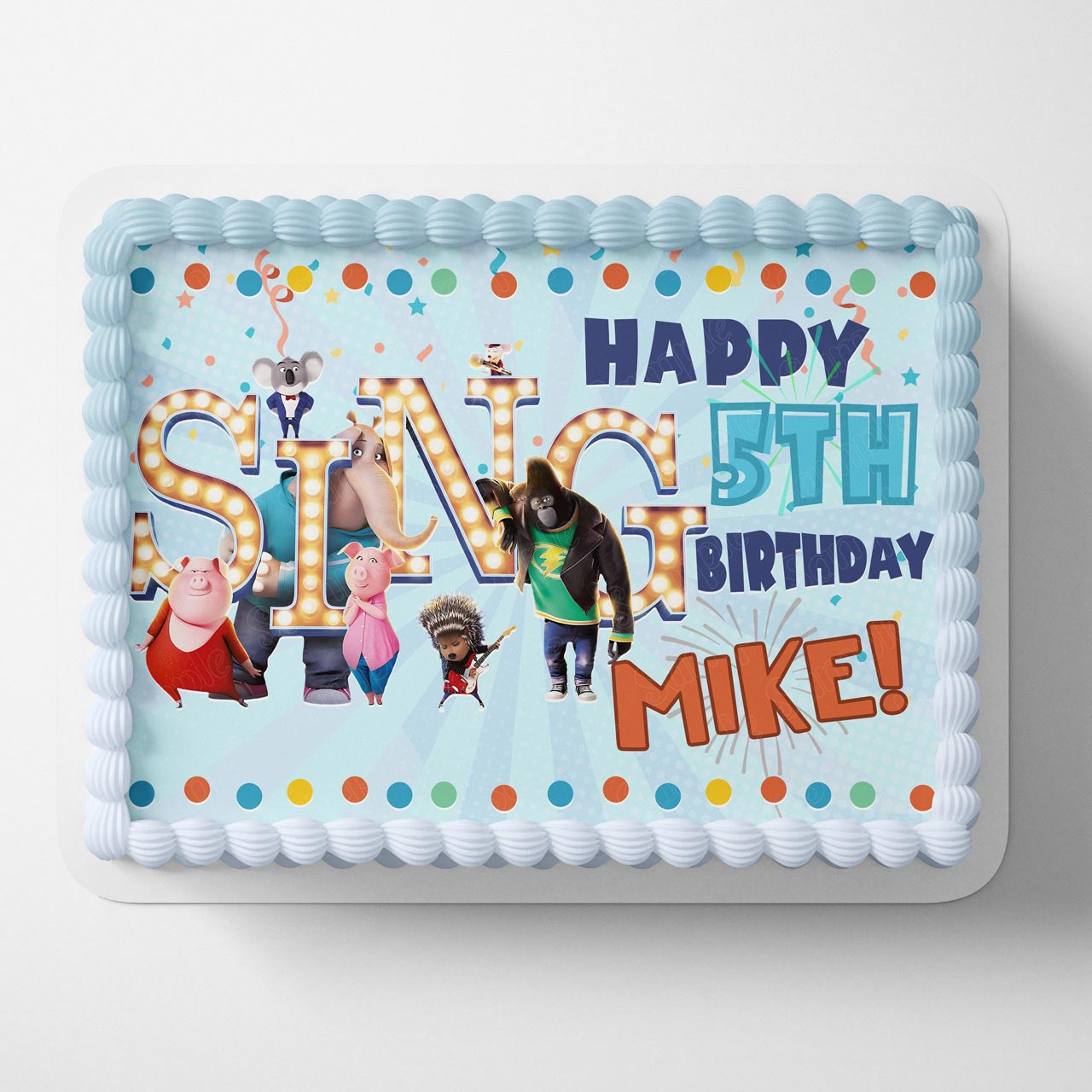 Sing Movie Kids Edible Cake Toppers – Ediblecaketopper