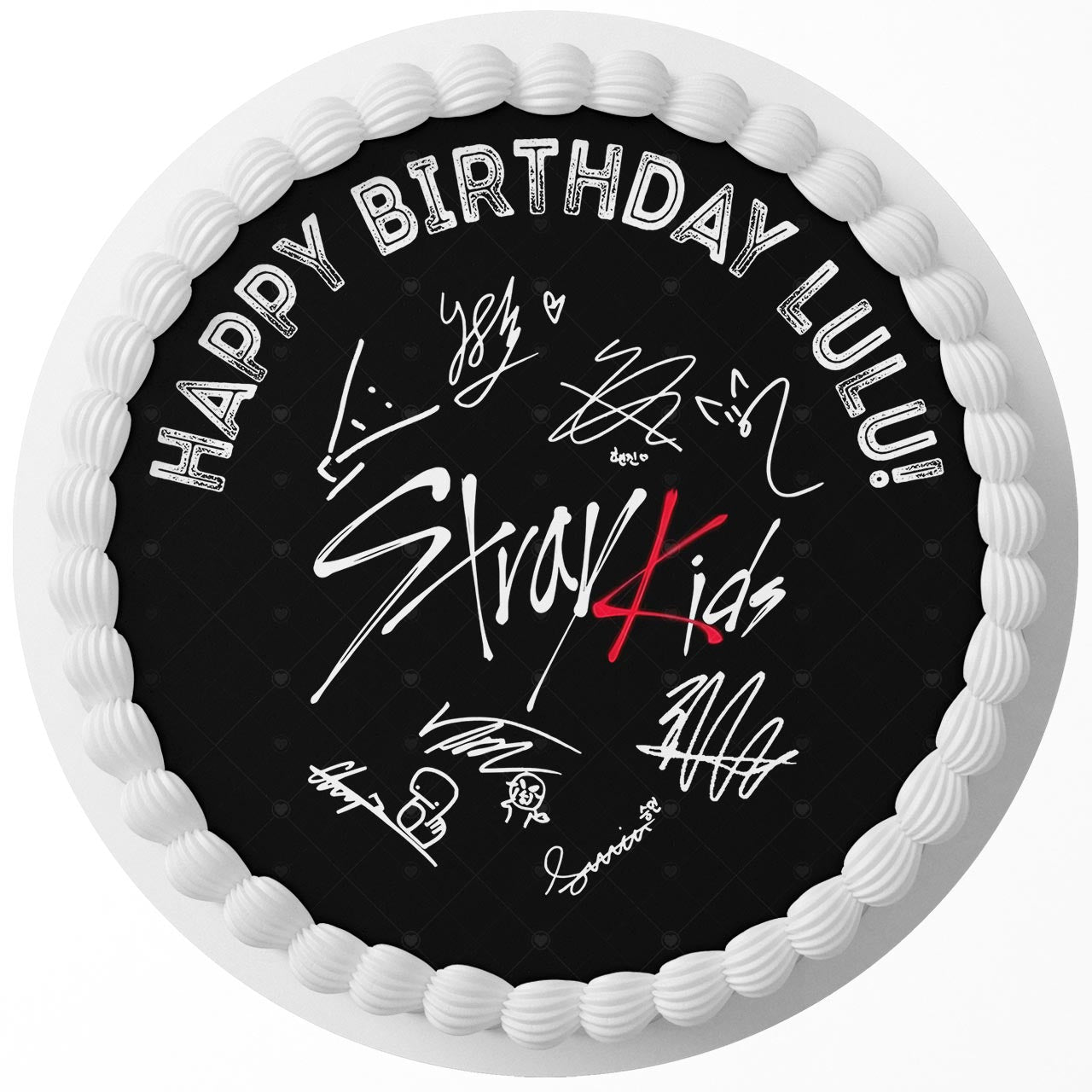 Stray Kids K Pop Edible Cake Toppers Round – Ediblecaketopper