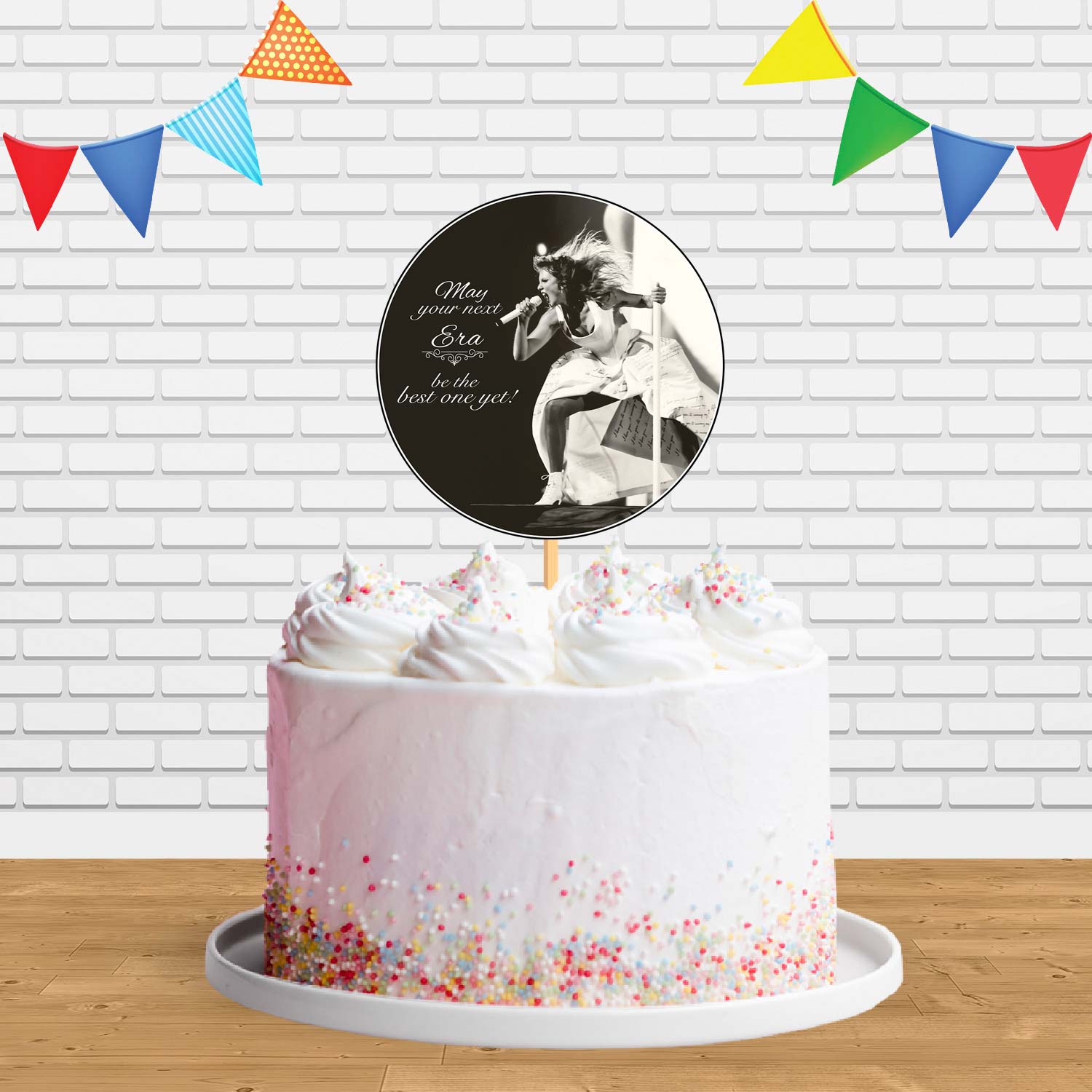 Taylor Swift May Your Next Era Be The Best One Yet Ct Cake Topper Cent ...