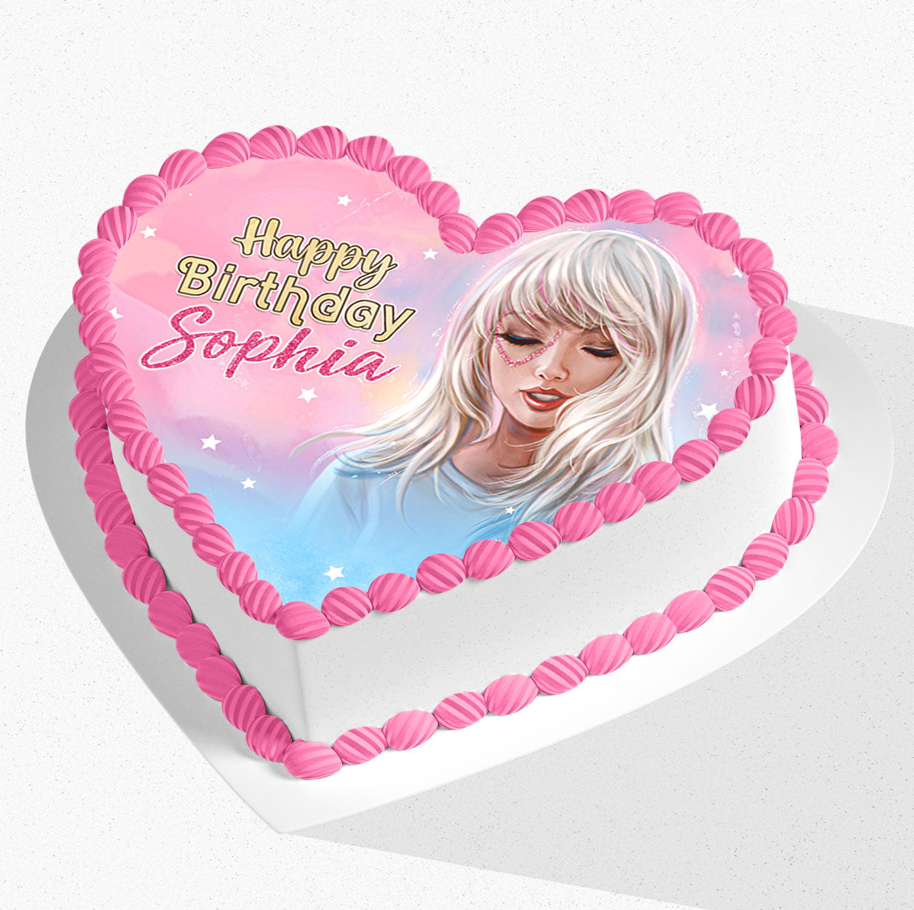 Taylor Swift TSF Ht Edible Cake Toppers Round – Ediblecaketopper