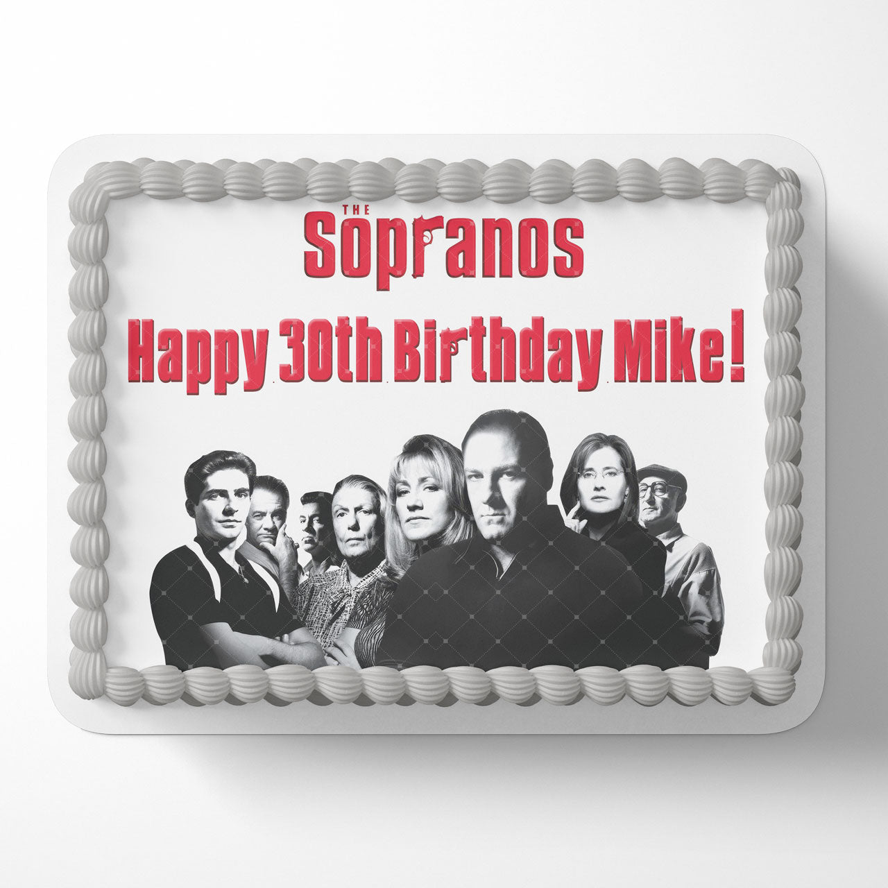 The Sopranos Edible Cake Toppers – Ediblecaketopper
