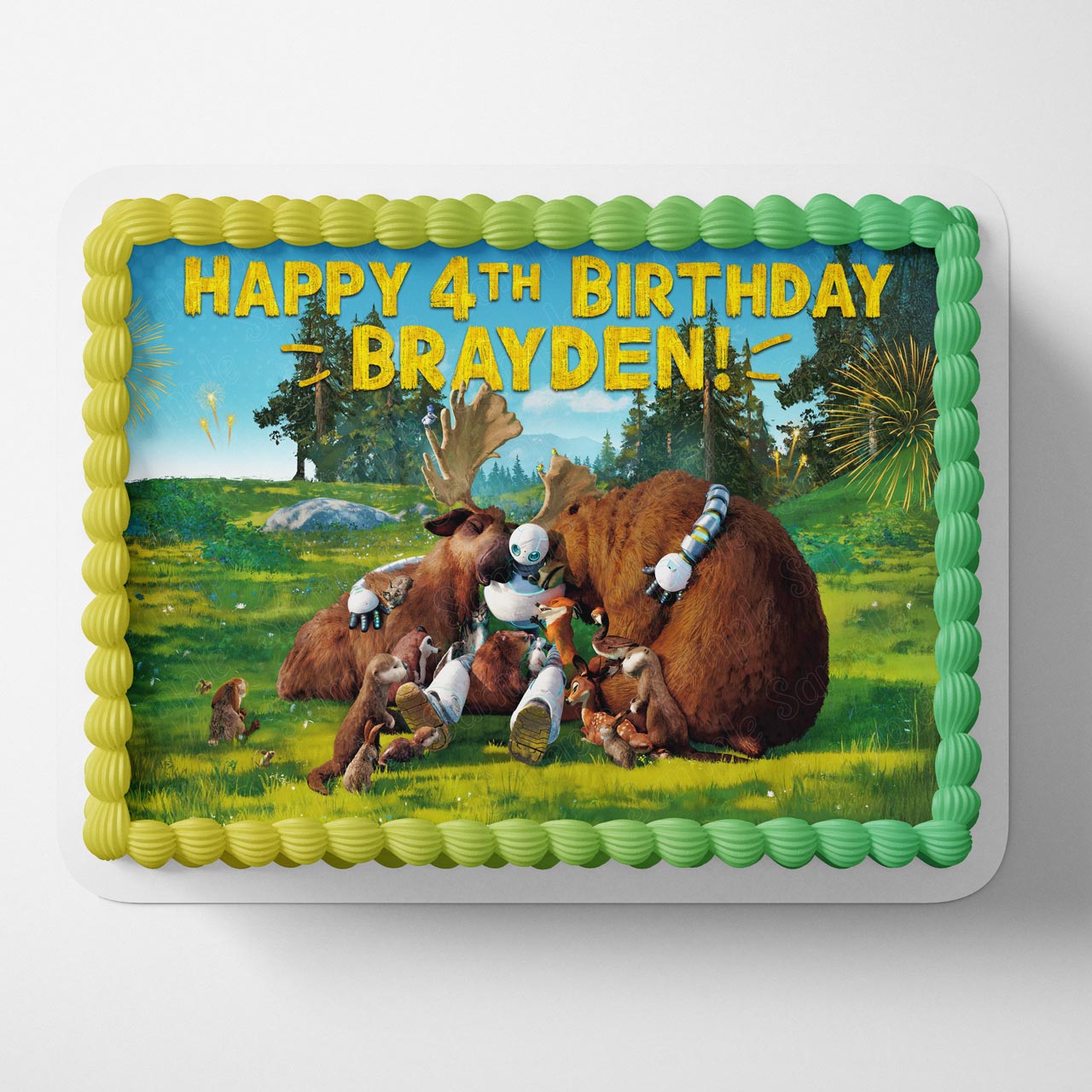 The Wild Robot The Journey Of A Robot Edible Cake Toppers ...