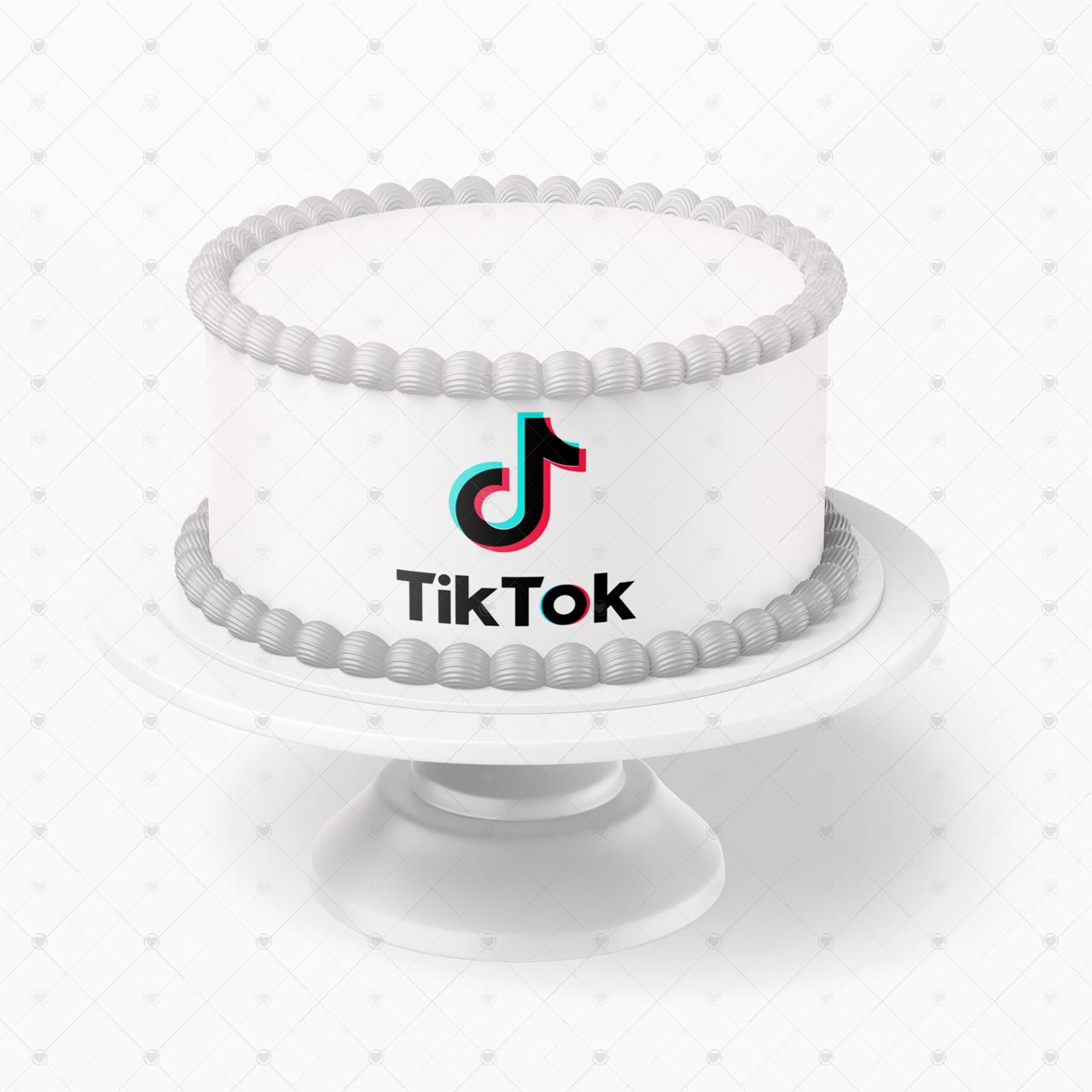 Tik Tok Logo Edible Cake Toppers Logos – Ediblecaketopper