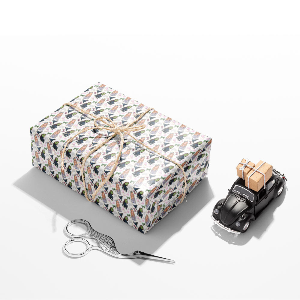 Wicked 2025 Gift Wrapping Paper 58x23 Inches Roll – Ediblecaketopper
