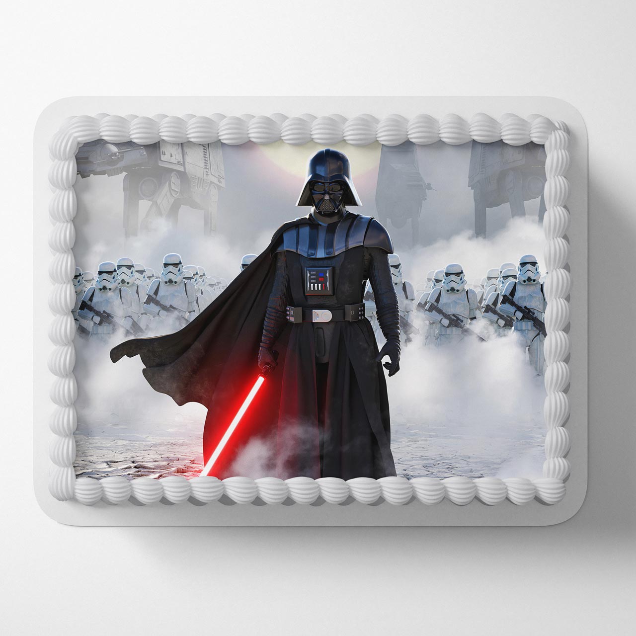 Darth Vader SDV Edible Cake Topper | Personalized Frosting Sheet ...