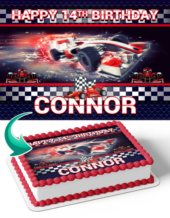 Formula 1 Edible Cake Toppers – Ediblecaketopper