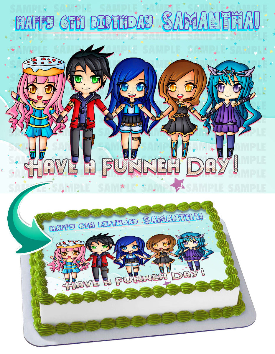Funneh Krew Edible Cake Toppers – Ediblecaketopper