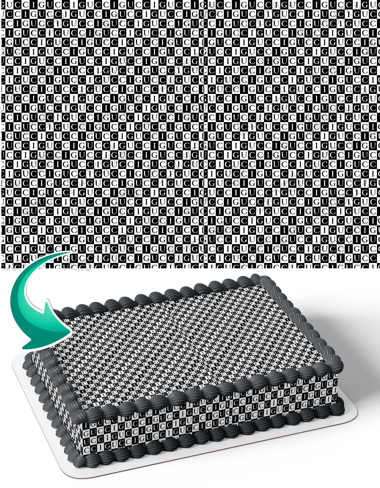 Gucci OG BWB Edible Cake Toppers – Ediblecaketopper