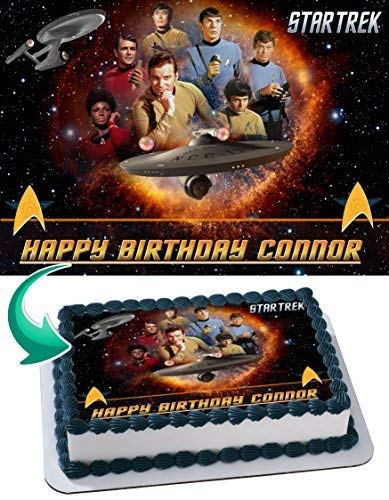 Star Trek Edible Cake Toppers – Ediblecaketopper