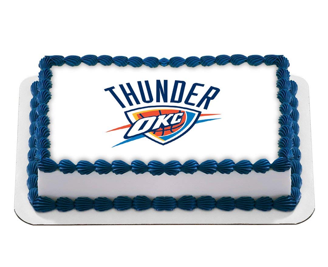Oklahoma City Thunder Edible Cake Toppers – Ediblecaketopper