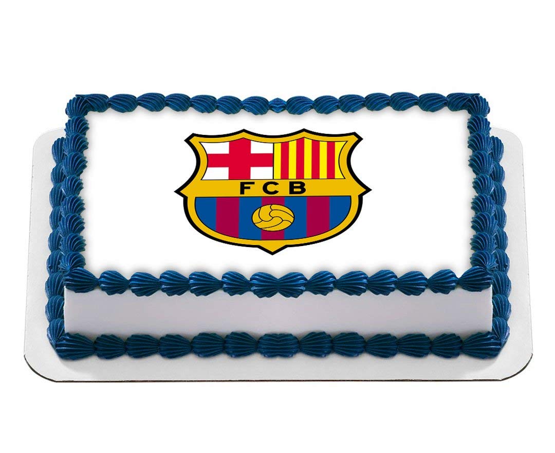 Barcelona Football Club Logo Barca Edible Cake Toppers – Ediblecaketopper