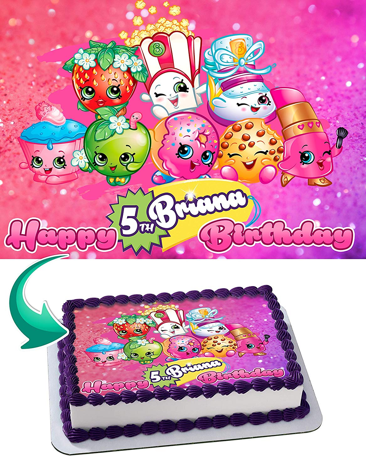 Shopkins Edible Cake Toppers – Ediblecaketopper