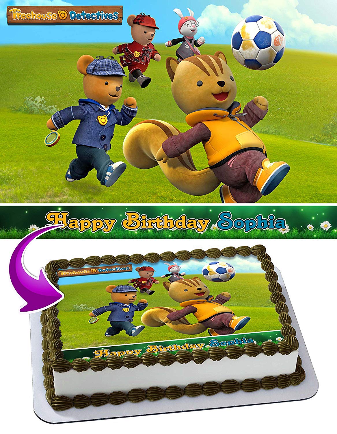 Treehouse Detectives Edible Cake Toppers – Ediblecaketopper