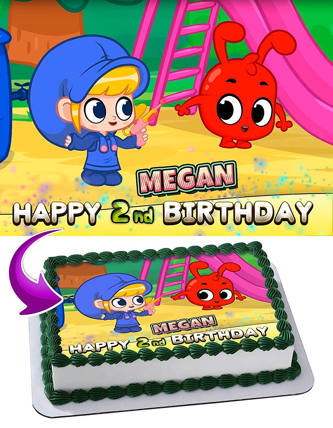 My Magic Pet Morphle Edible Cake Toppers – Ediblecaketopper