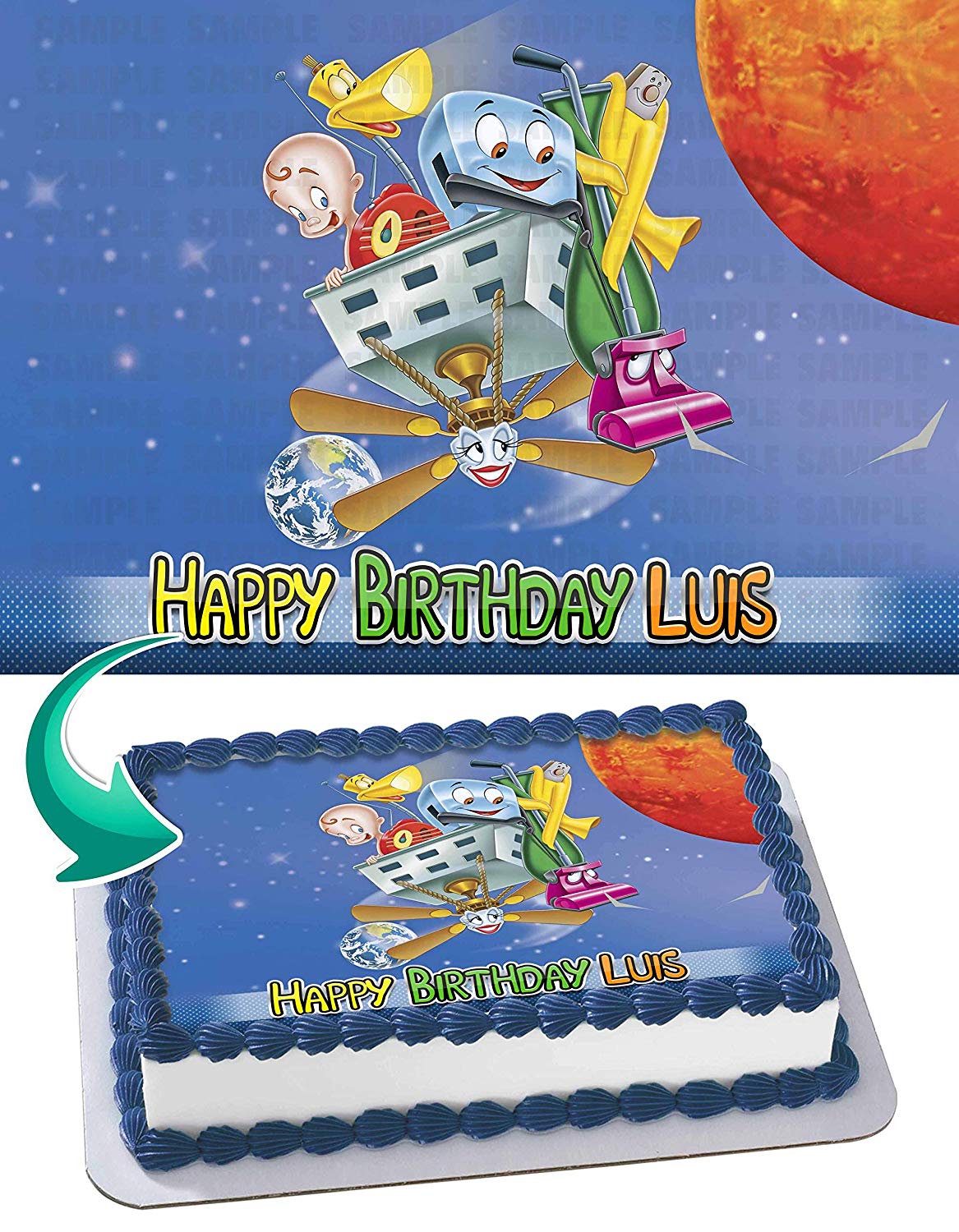 The Brave Little Toaster Edible Cake Toppers – Ediblecaketopper