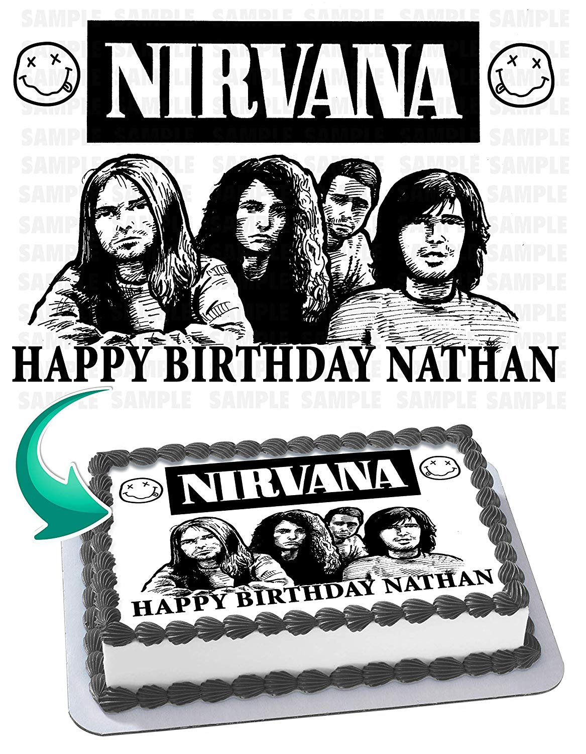 Nirvana Edible Cake Toppers – Ediblecaketopper