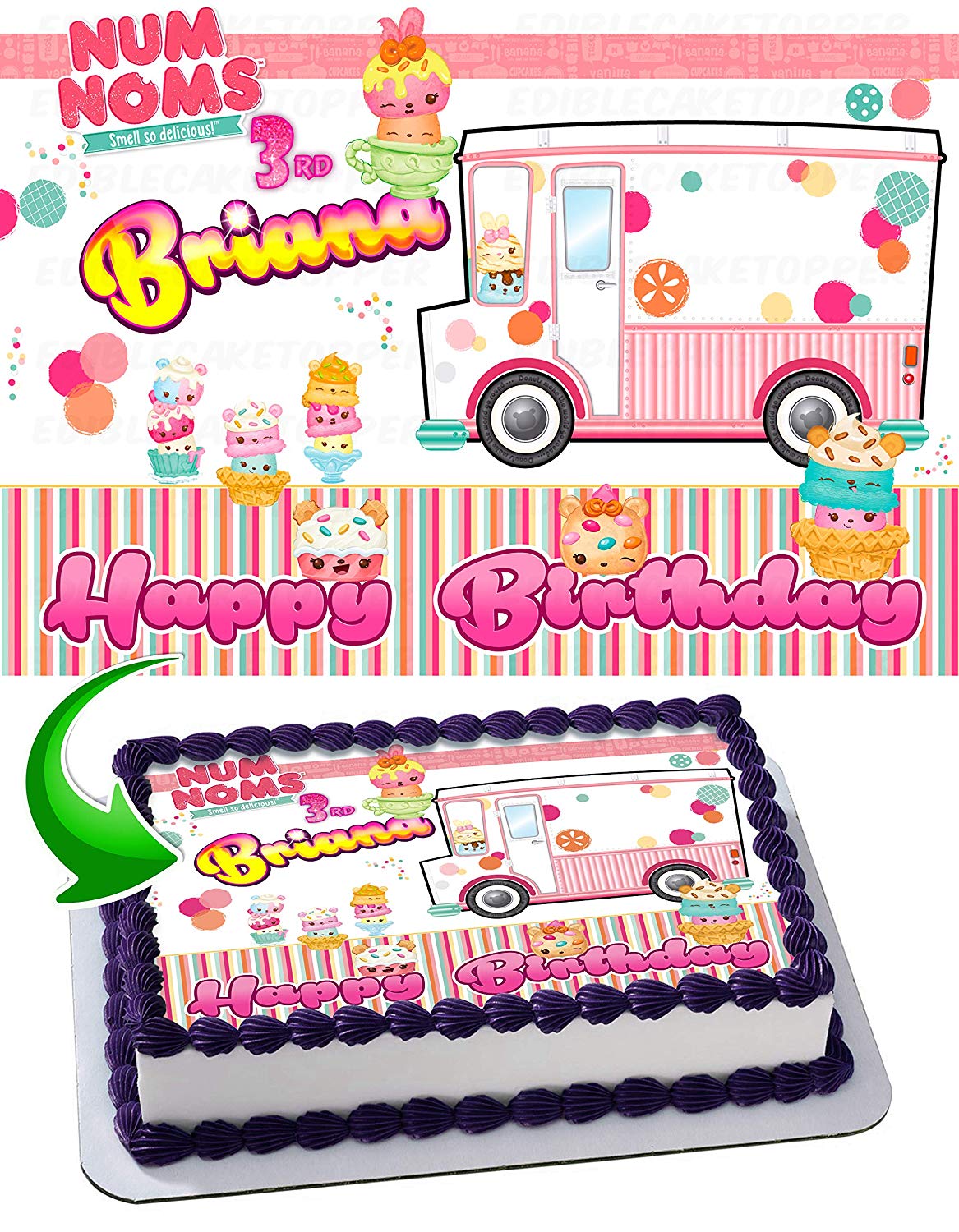 Num Noms Edible Cake Toppers – Ediblecaketopper