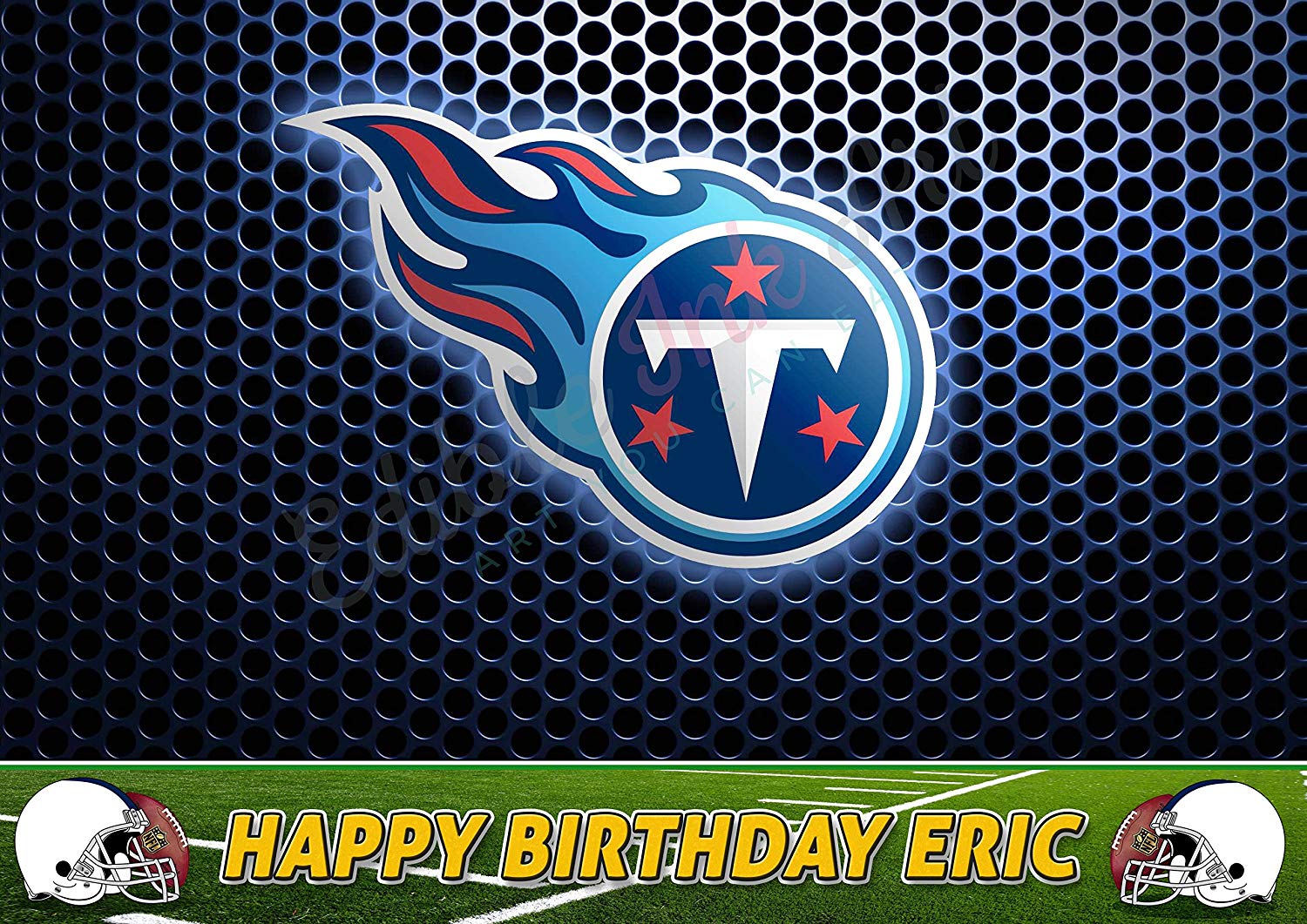 Tennessee Titans NFL Edible Cake Toppers – Ediblecaketopper