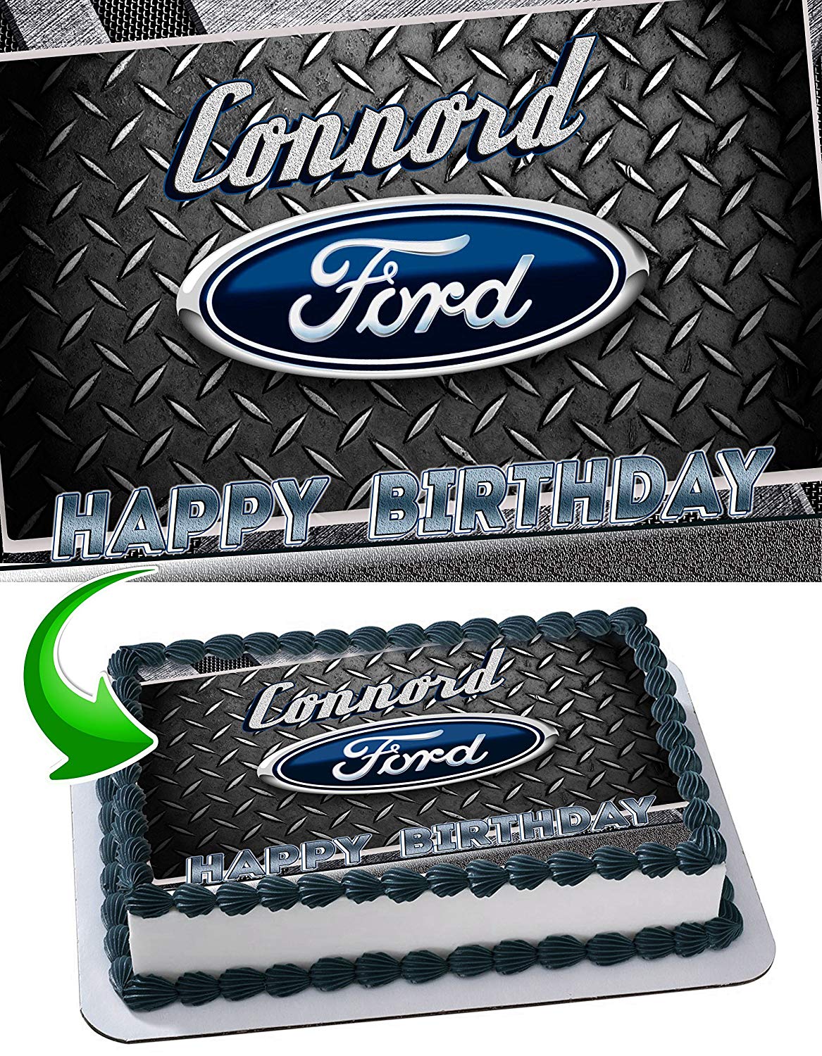 Ford Edible Cake Toppers – Ediblecaketopper